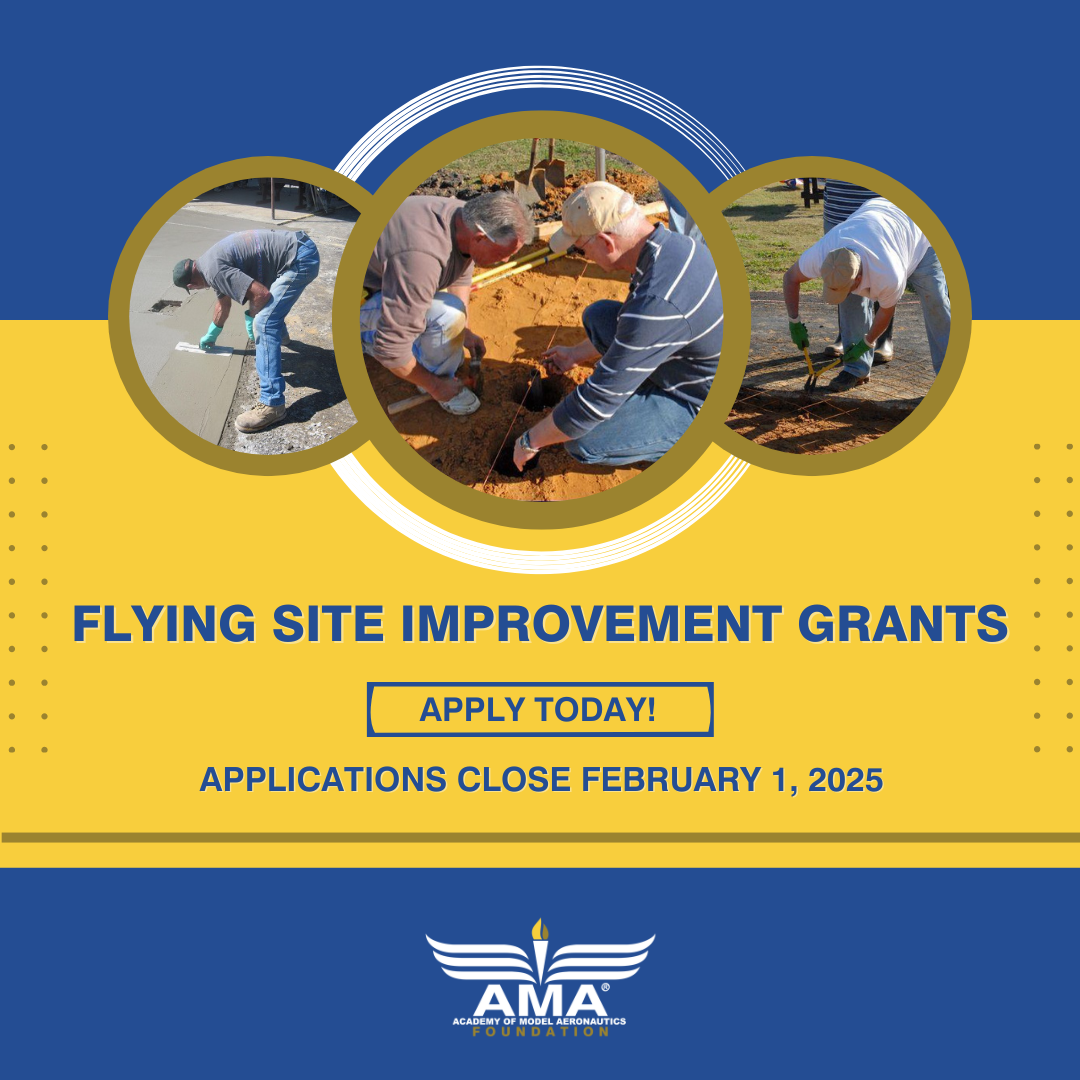Apply for a Flying Site Improvement Grant! | Academy of Model ...