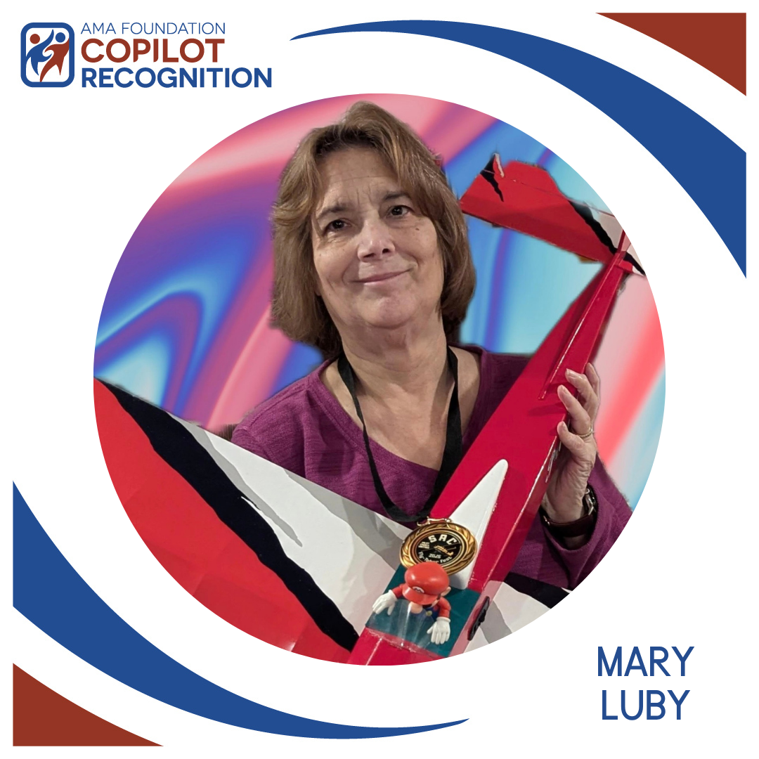 AMA Copilot Spotlight: Mary Luby | Academy of Model Aeronautics Foundation